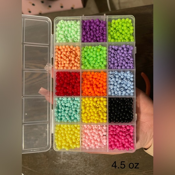 Other | Brand New Box Of Beads For Crafting And Jewelry Making | Poshmark